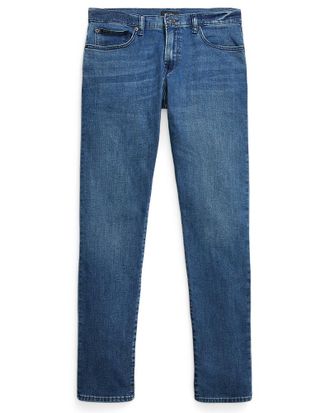 Ralph Lauren Stretch-Jeans Darkside Athletic mit Pony-Stickerei in