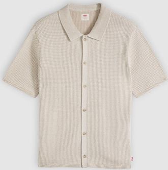 Levi's Woodside Camp Shirt - Herren - Beige / Beige