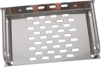 Valiclud Edelstahl Wandregal Badezimmer Praktisches Aufbewahrungsregal Hohlraum Design Rostfrei Für Kosmetik Küche Und Bad