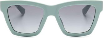 Gucci Sonnenbrille im Cat-Eye-Design - Grün