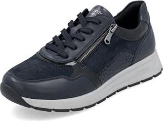 Remonte Chaussures à Lacets pour Femmes D2G05, Pointure:39 EU, La Couleur:Bleu