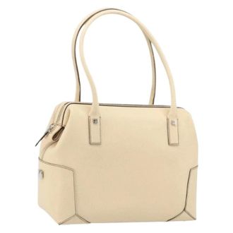 Ferragamo Sac &agrave; main Pre-owned - Femme - Pre-owned - Beige - Taille: ONE Size