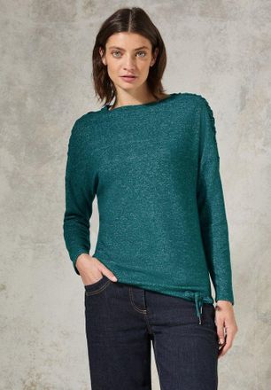 Cecil Langarmshirt mit Tunnelzugsaum