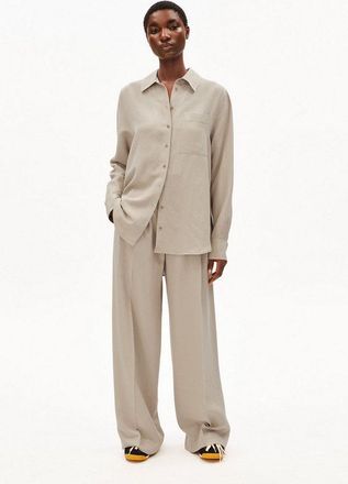 Armedangels Langarmbluse LINEN BLEND Bluse aus Leinen-Mix Loose Fit