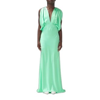 Pinko Maxi-Kleid - - Dresses - Damen - Gr&uuml;n - XS