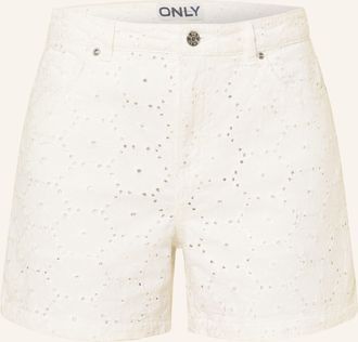 Only Jeansshorts weiss