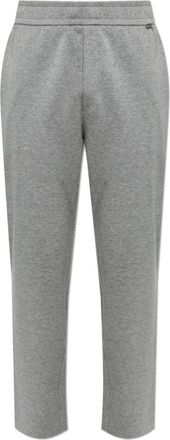 Moncler Homme, Pantalons, Gris, Taille: 2XL Logo Pantalons de surv&ecirc;tement