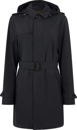 Moorer Homme, Manteaux, Bleu, Taille: S Trench Coat