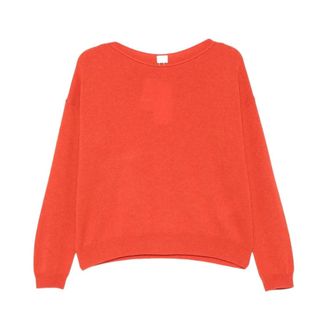 C.T. Plage Damen, Strickwaren, Orange, SGr&ouml;&szlig;e