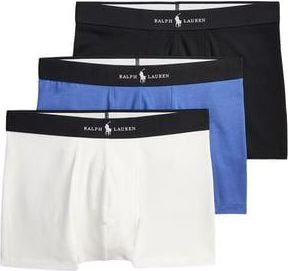 Polo Ralph Lauren Lot de 3 cale&ccedil;ons en coton m&eacute;lang&eacute;