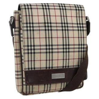 Burberry Pre-owned Canvas Schultertasche - - Pre-owned - Damen - Beige - ONE SIZE