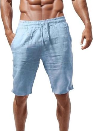 Generic Pantalons courts pour hommes shorts d&eacute;t&eacute; d&eacute;contract&eacute;s pour hommes solides et pantalons courts pour hommes, Bu2, 4XL