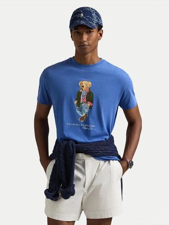 Polo Ralph Lauren T-Shirt 710958193001 Blau Regular Fit