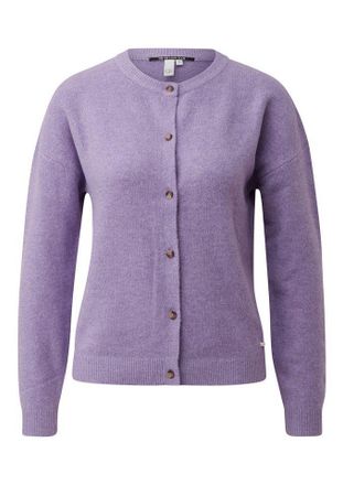 QS by s.Oliver Cardigan Strickjacke Melierte Strickjacke
