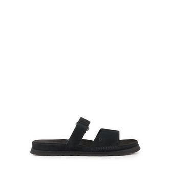 UGG Sandales W GoldenGaze Slide en cuir su&eacute;d&eacute;
