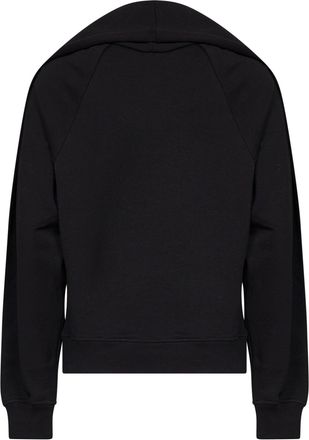 Dries Van Noten Draped Panel Sweatshirt - Black