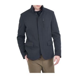 Yes-Zee YES Zee, Homme, Vestes, Bleu, Taille: S Veste bleue avec poche zipp&eacute;e cach&eacute;e