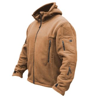 Generic Herren Fleecejacke Military Outdoor Winddichte Jacke mit Kapuze Herren Milit&auml;r Outdoor Fleecejacke Warme Taktische Jacke Fleece Jacket Herren Winter W