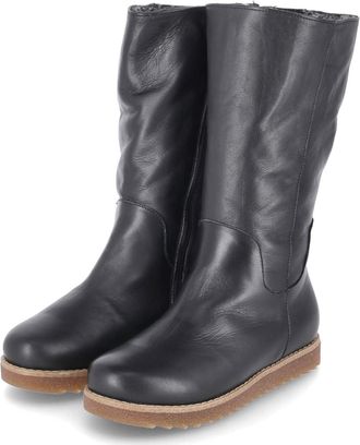 Andrea Conti 0060203/002 Schaftstiefel Glattleder Damen in schwarz - Gr. 37