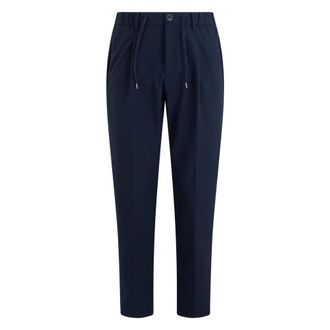 Herno L&auml;ssige Hose mit elastischem Bund - - Trousers - Herren - Blau - 2XL