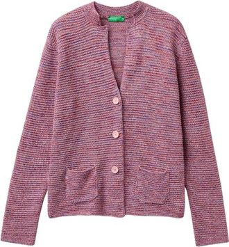 Benetton Femme Jacket Veste M/L 1494d6833, Multicolore 904, M