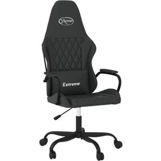 vidaXL Gaming-Stuhl mit Massagefunktion Schwarz Kunstleder vidaXL