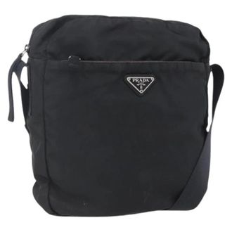 Prada Pre-owned Nylon Cross Body Bag - - Pre-owned - Damen - Schwarzk - ONE SIZE
