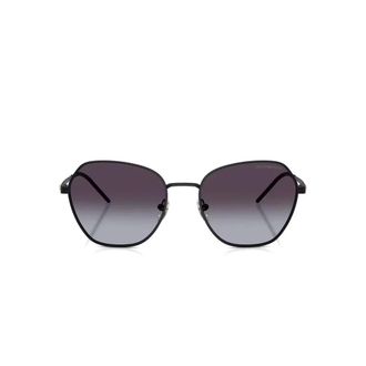 Emporio Armani Geometrische Sonnenbrille mit Rahmen - - Accessories - Damen - Schwarzk - ONE SIZE
