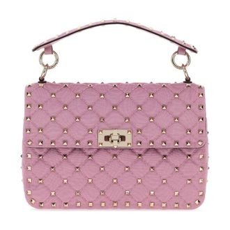 Valentino Garavani Rockstud Handbag - - Bags - Damen - Rosa - ONE SIZE