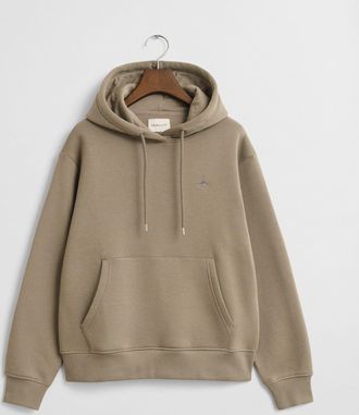 GANT Damen Shield Hoodie (XXXL) TAUPE BEIGE