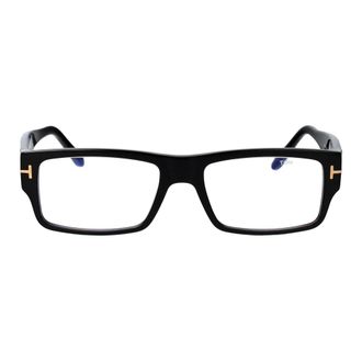 Tom Ford Homme, Accessoires, Noir, Taille: 54 MM Lunettes Optiques Élégantes Ft5835-B