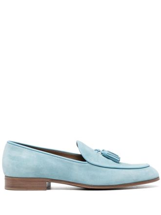 Gianvito Rossi Loafer mit Quasten - Blau
