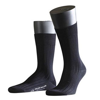 Falke Falke City Milano Lot de 3 paires de chaussettes pour homme - Bleu - 42