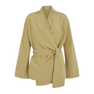 Cortana Femme, Blouses et Chemises, Vert, Taille: 34 FR Simona Jacket