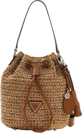 Guess Femme, Sacs, Beige, Taille: ONE Size Ofelia Top Handle Bucket