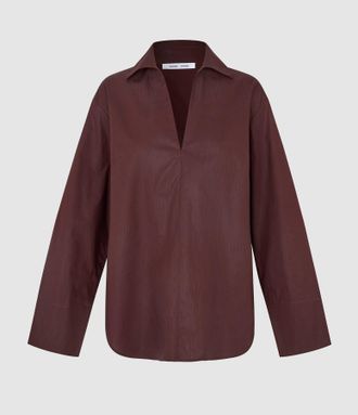 Sams&oslash;e & Sams&oslash;e Blouse Sasully Fudge