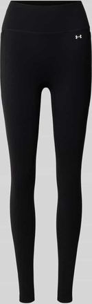 Under Armour Slim Fit Sport-Leggings mit Logo-Print