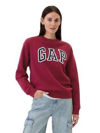 GAP Sweat-shirt Heritage pour femme, Rouge betterave 19-2030 Tcx, Medium