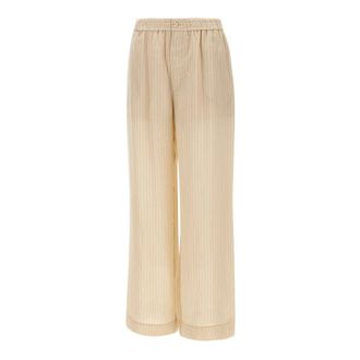 Birgitte Herskind Femme, Pantalons, Beige, Taille: 42 FR Sander Pantalons