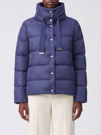 Herno Kurze Daunenjacke aus gestepptem Polyester mit hohem Kragen und Kn&ouml;pfen