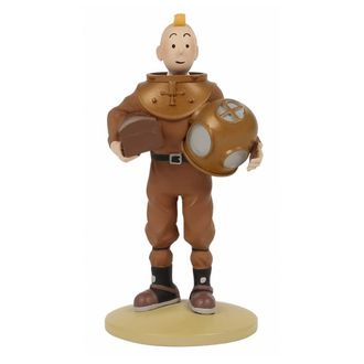 TINTIN Scaphandre Figur Taucher 12 cm