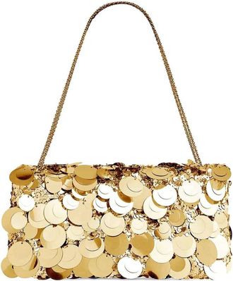Paco Rabanne Schultertasche - Gold