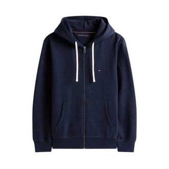 Tommy Hilfiger Fleece Zip-Thru Hoody - - Sweatshirts & Hoodies - Herren - Blau - XL