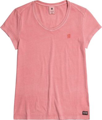 G-Star G-Star RAW Damen Eyben Slim V-Neck Top 2.0, Rosa (deep Ginger gd D24533-B059-B892), XS