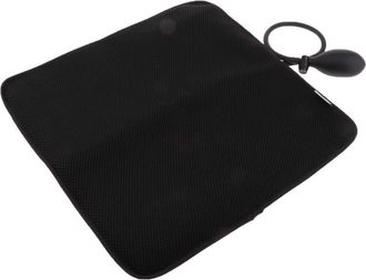 Baoblaze Aufblasbar R&uuml;cken- Lordosenst&uuml;tze f&uuml;r Spieler, LKW-Fahrer, oder Frauen, Schwarz