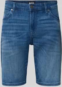 HUGO BOSS Regular Fit Bermuda aus Baumwoll-Mix Modell P-Re.Maine