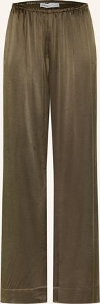 AllSaints Allsaints Marlenehose Lycia Aus Satin gruen