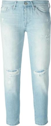 7 For All Mankind Pantalon court Josie - Femme - Jeans - Bleu - Taille: W30