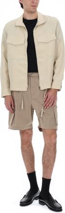 Paul Smith Cotton-Blend Cargo Shorts - Brown