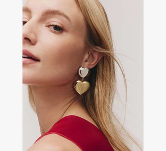 Kate Spade New York Heart You Doppelte Ohrh&auml;nger